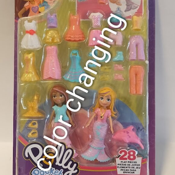 polly pocket | Toys | Polly Pocket Seashine Mermaid Color Changing ...